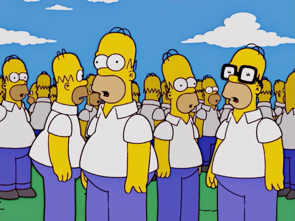 Image - Homerclones.jpg | Simpsons Wiki | FANDOM powered by Wikia