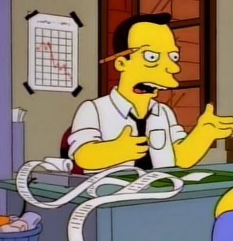 Stockbroker (Homer vs. Patty and Selma) | Simpsons Wiki | Fandom