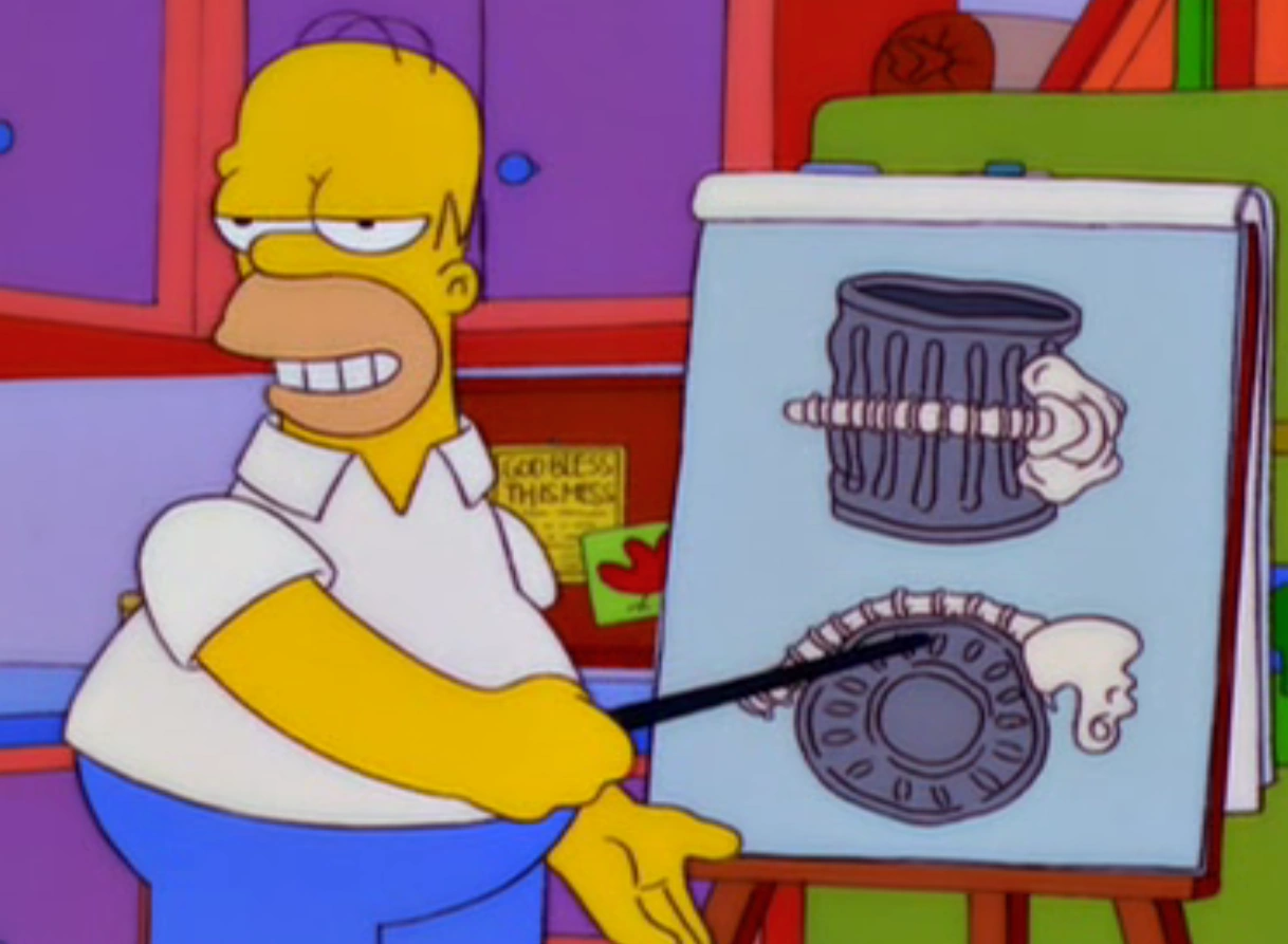 Dr. Homer's Miracle Spine-O-Cylinder | Simpsons Wiki | FANDOM powered ...
