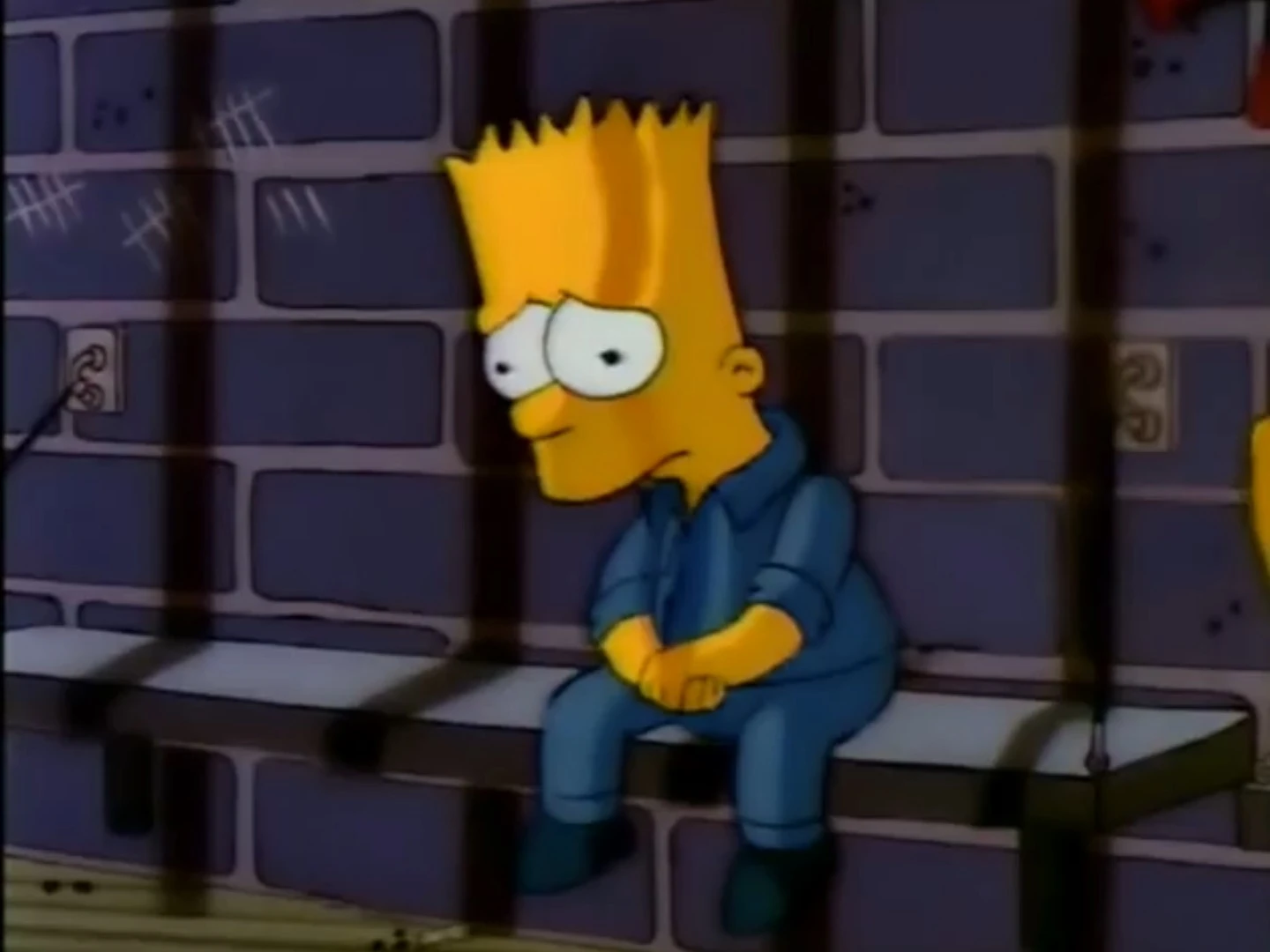 Image - Bart first time prison.jpg | Simpsons Wiki | FANDOM powered by ...