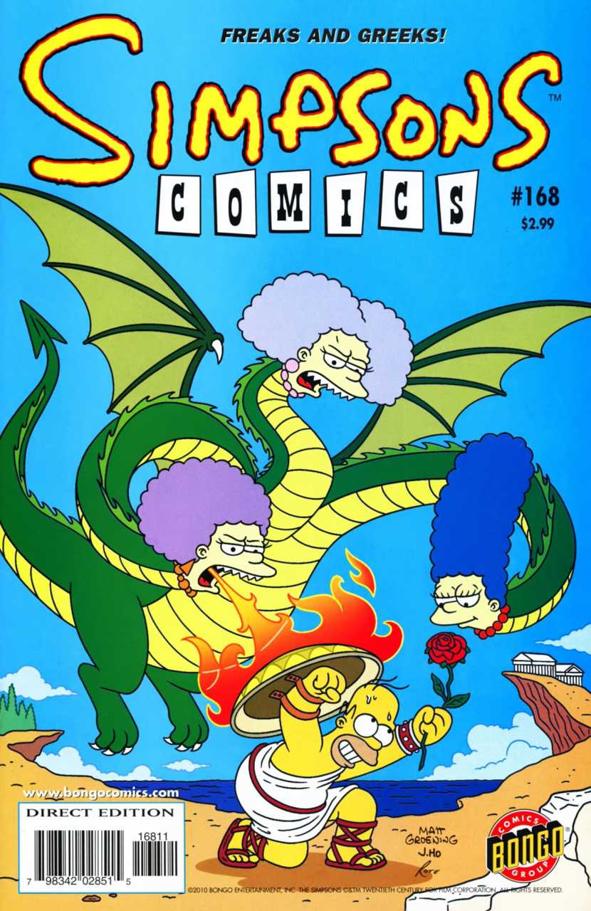 Simpsons Comics 168 Simpsons Wiki Fandom