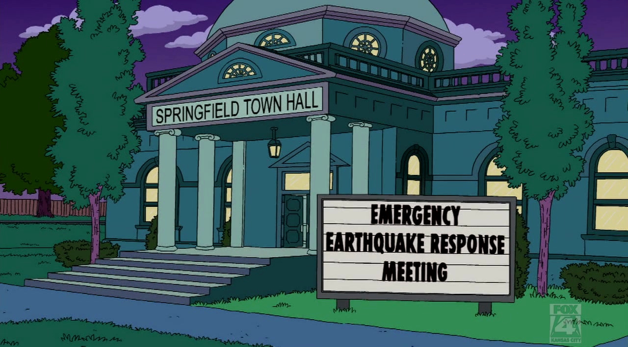 Springfield Town Hall Simpsons Wiki Fandom Powered By Wikia