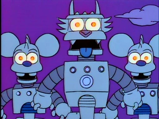 Image - Itchy & Scratchy robots.jpg | Simpsons Wiki | FANDOM powered by ...