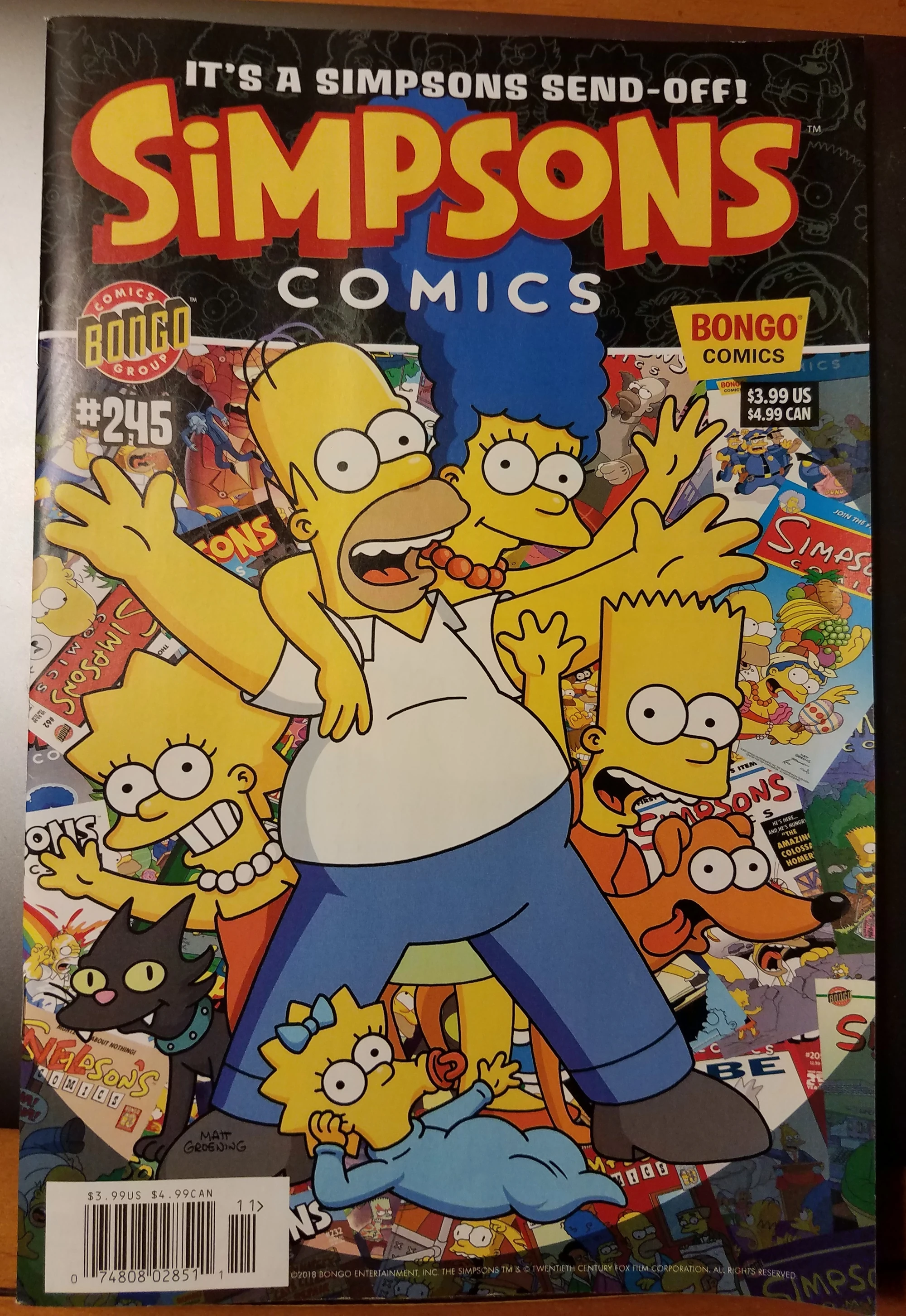 Simpsons Comics 245 | Simpsons Wiki | Fandom