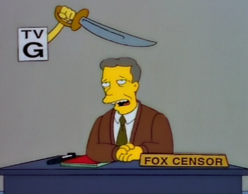 FOX Censor | Simpsons Wiki | Fandom