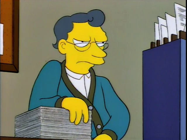 Hall of Records Agent (Sideshow Bob Roberts) | Simpsons Wiki | Fandom