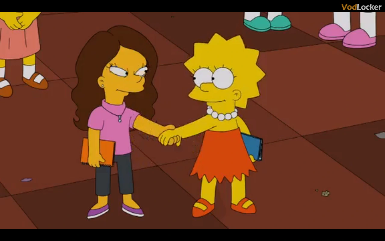 Image - With her friend Lisa.PNG | Simpsons Wiki | FANDOM powered by Wikia