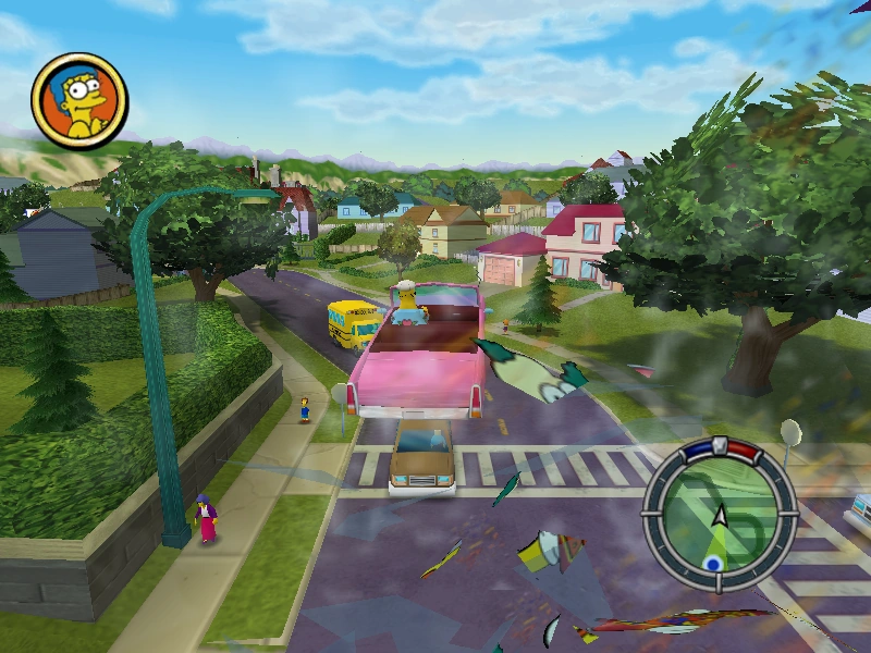 Family Sedan | The Simpsons Hit & Run wiki | Fandom