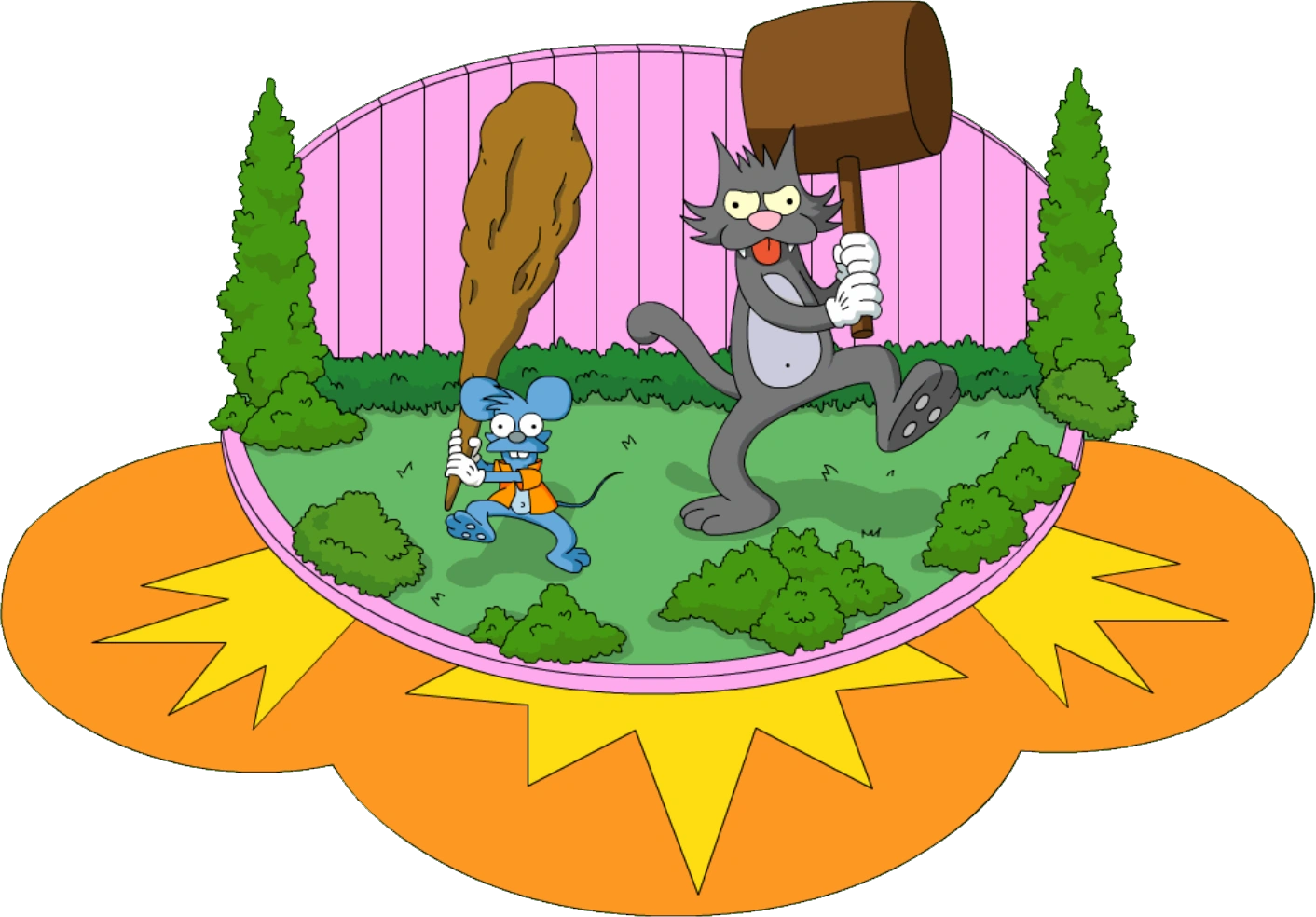Itchy Scratchy Corner | The Simpsons: Tapped Out Wiki | Fandom