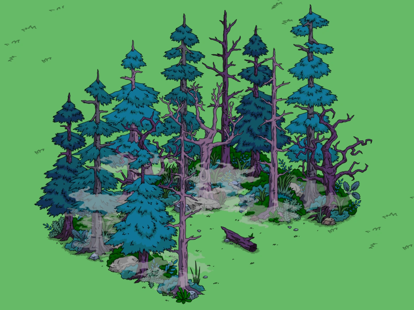 Springfield Cursed Forest | The Simpsons: Tapped Out Wiki | Fandom