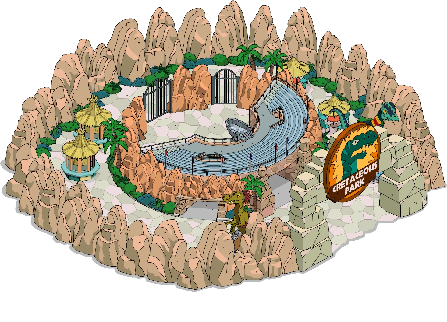 Cretaceous Park | The Simpsons: Tapped Out Wiki | Fandom