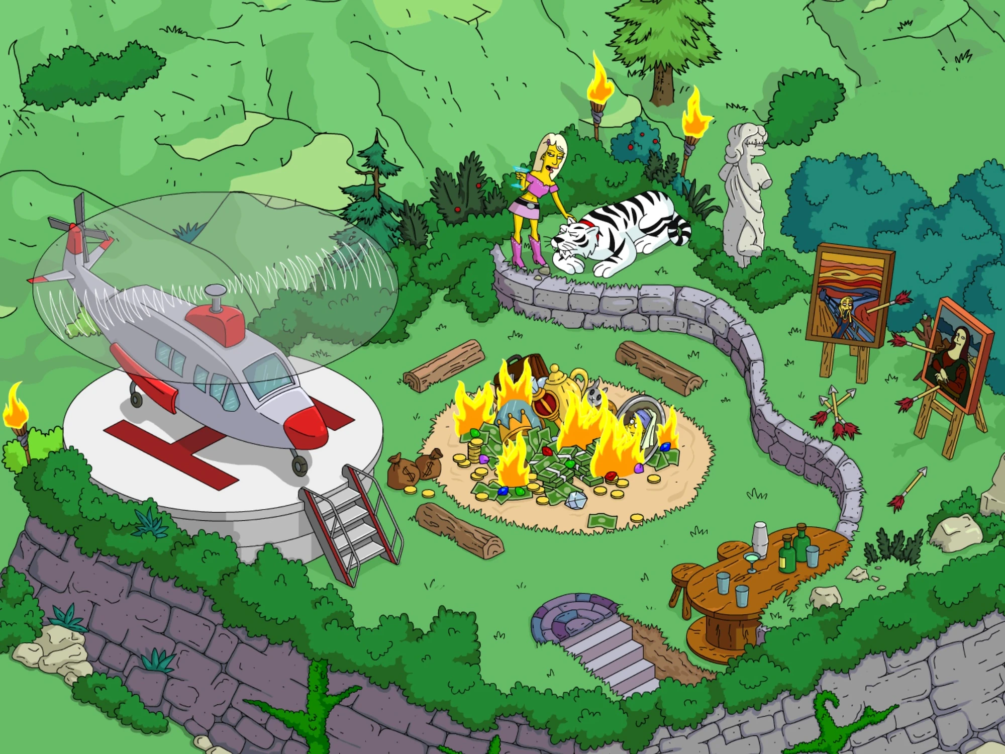 Paris Texan | The Simpsons: Tapped Out Wiki | Fandom