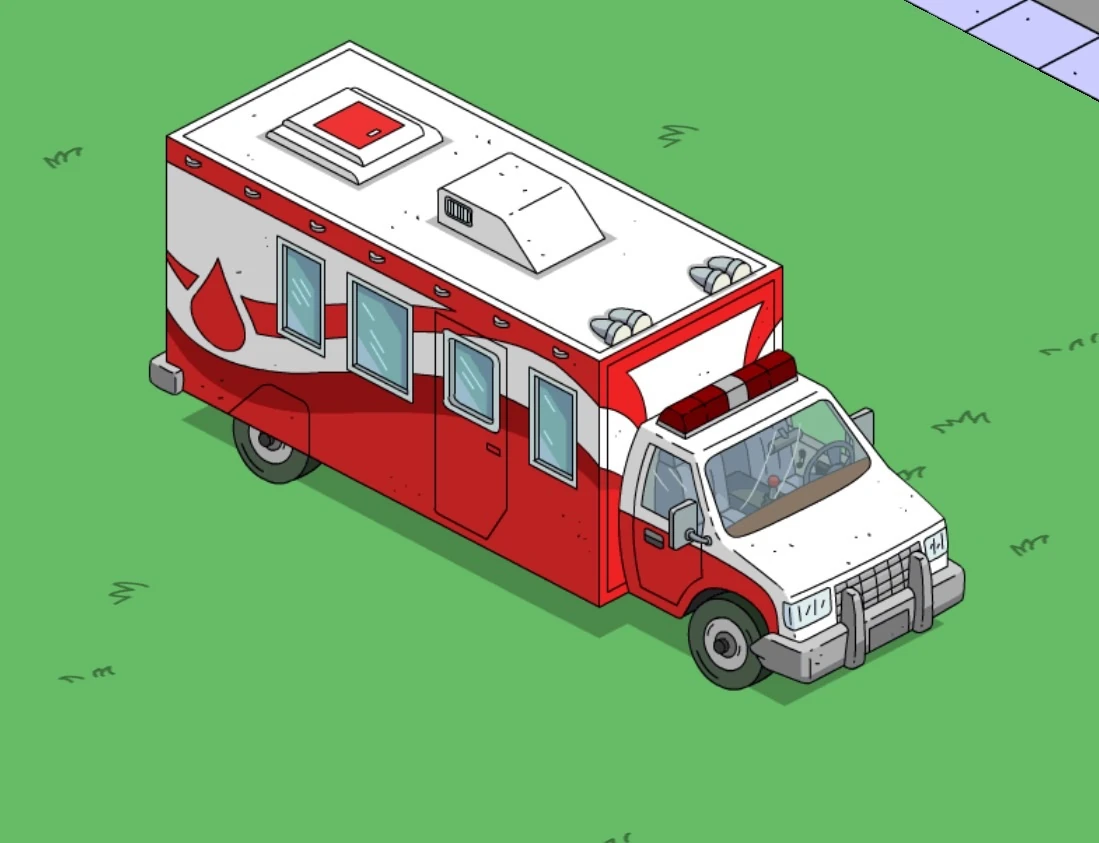 Bloodmobile | The Simpsons: Tapped Out Wiki | Fandom