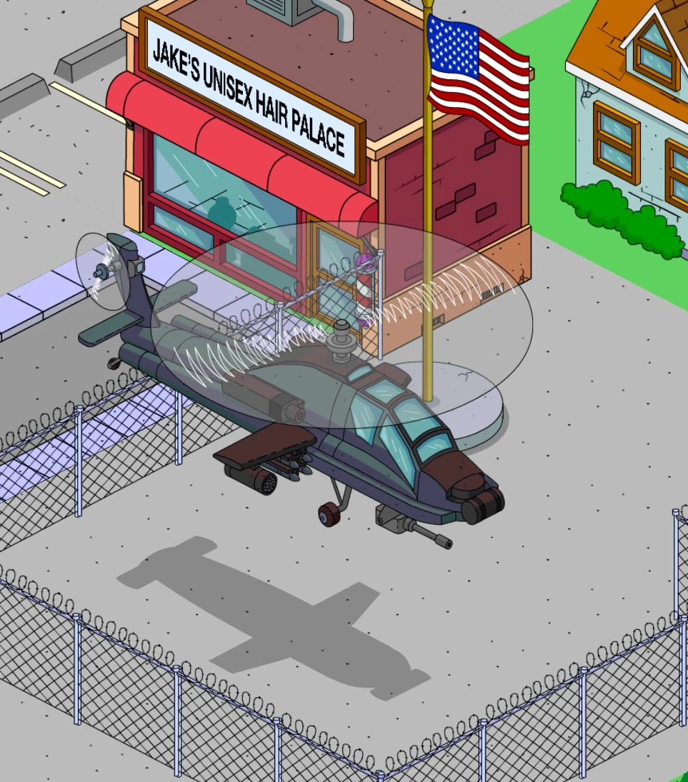 Attack Helicopter | The Simpsons: Tapped Out Wiki | FANDOM powered by Wikia