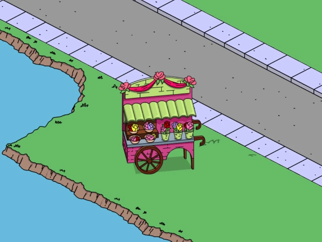 Lovely Flower Cart | The Simpsons: Tapped Out Wiki | FANDOM powered by ...