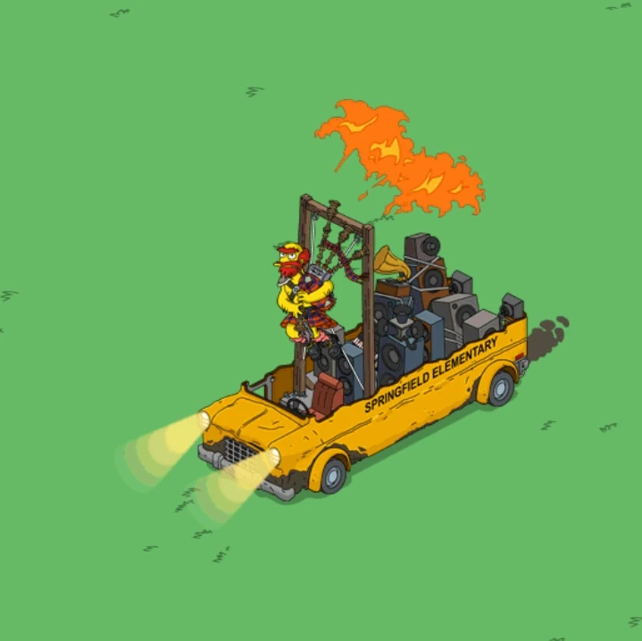 Bagpipe Bus | The Simpsons: Tapped Out Wiki | Fandom