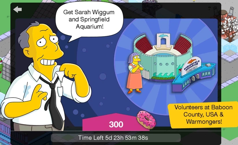 Sarah Wiggum Promotion | The Simpsons: Tapped Out Wiki | Fandom