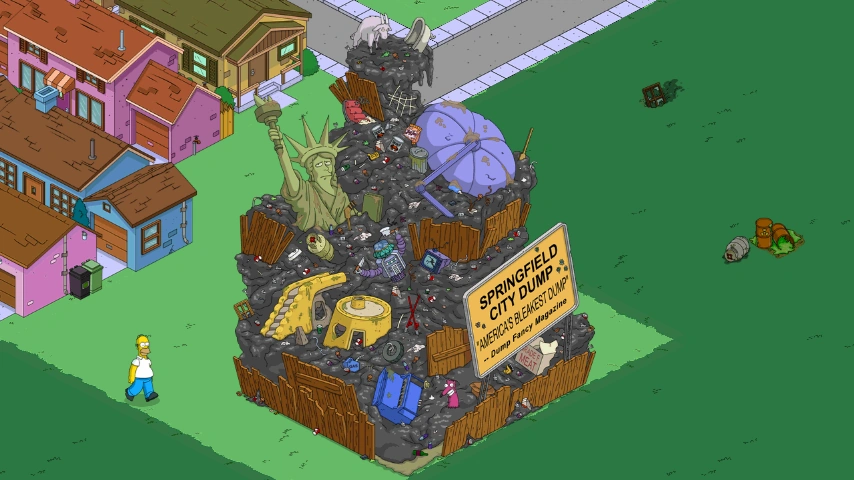 Springfield Dump | The Simpsons: Tapped Out Wiki | Fandom