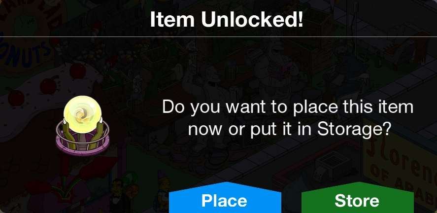 Giant Crystal Ball | The Simpsons: Tapped Out Wiki | Fandom