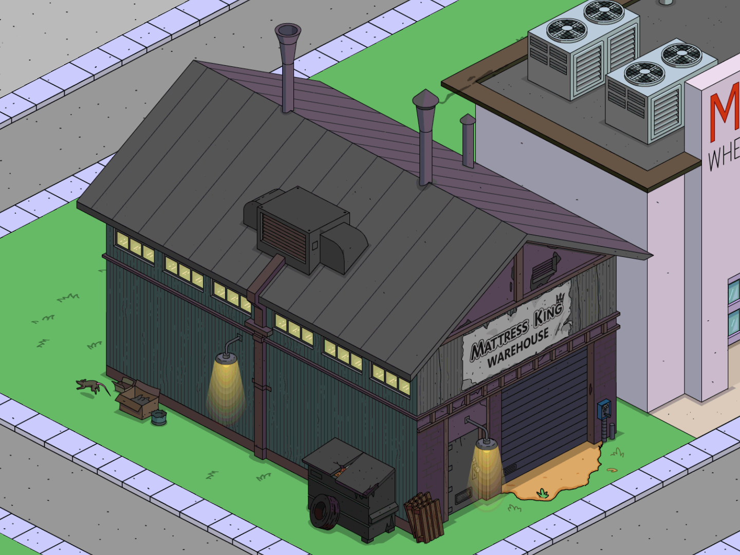 Mattress King Warehouse | The Simpsons: Tapped Out Wiki | Fandom