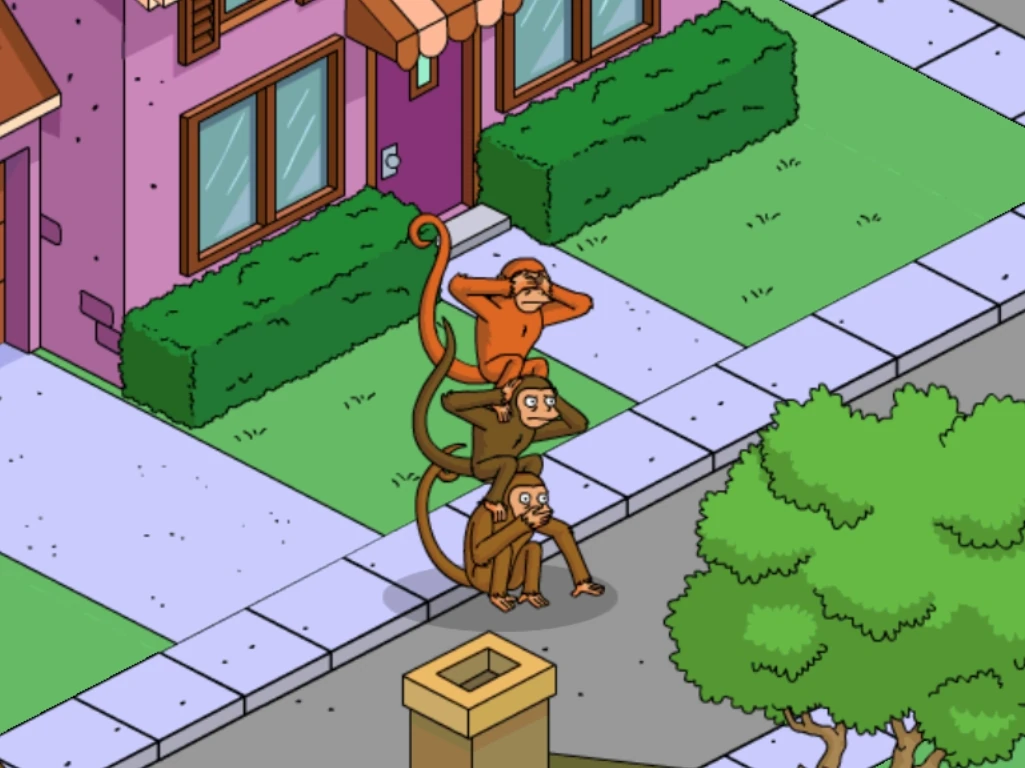 Vicious Monkeys | The Simpsons: Tapped Out Wiki | Fandom