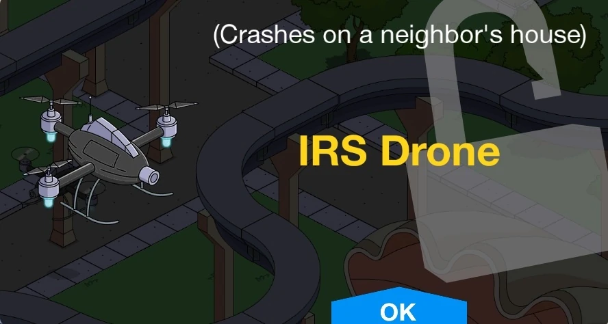 IRS Drone | The Simpsons: Tapped Out Wiki | Fandom