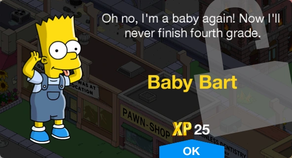 Baby Bart | The Simpsons: Tapped Out Wiki | Fandom