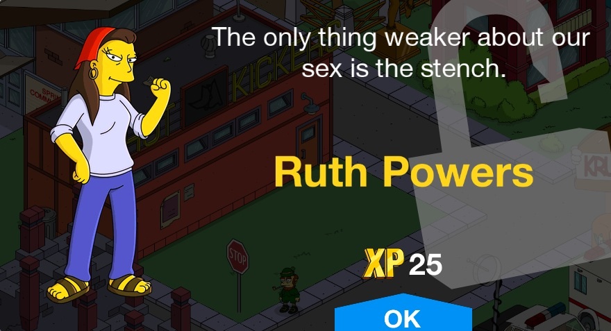 Ruth Powers The Simpsons Tapped Out Wiki Fandom Powered By Wikia