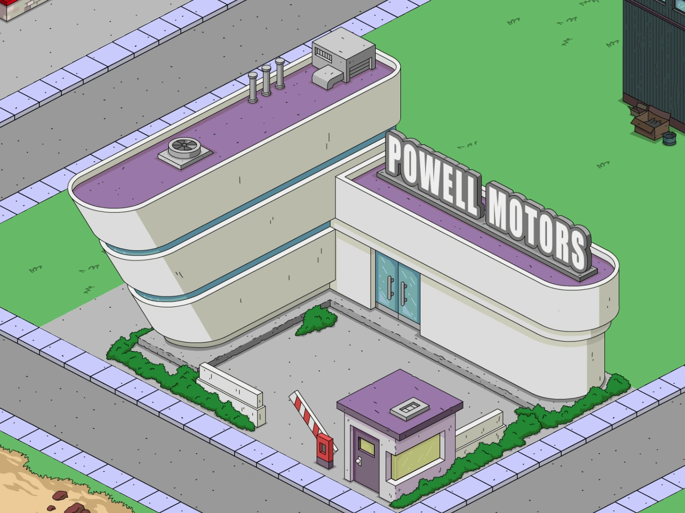 Powell Motors | The Simpsons: Tapped Out Wiki | Fandom