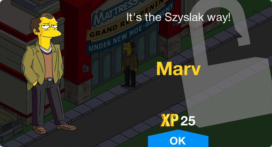 Marv | The Simpsons: Tapped Out Wiki | Fandom