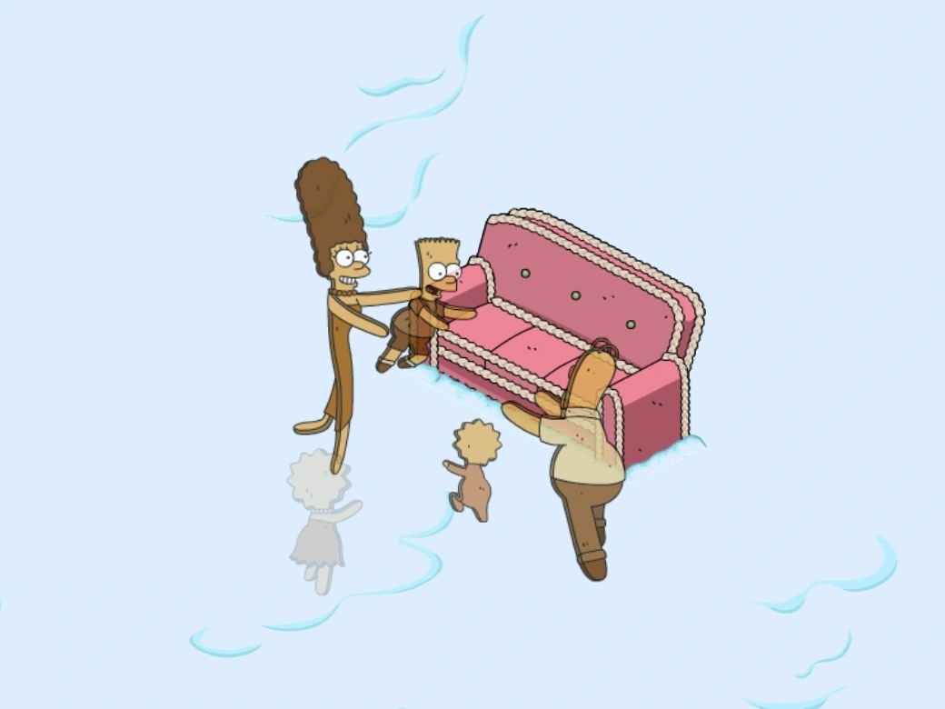 Simpsons Gingerbread Couch | The Simpsons: Tapped Out Wiki | Fandom