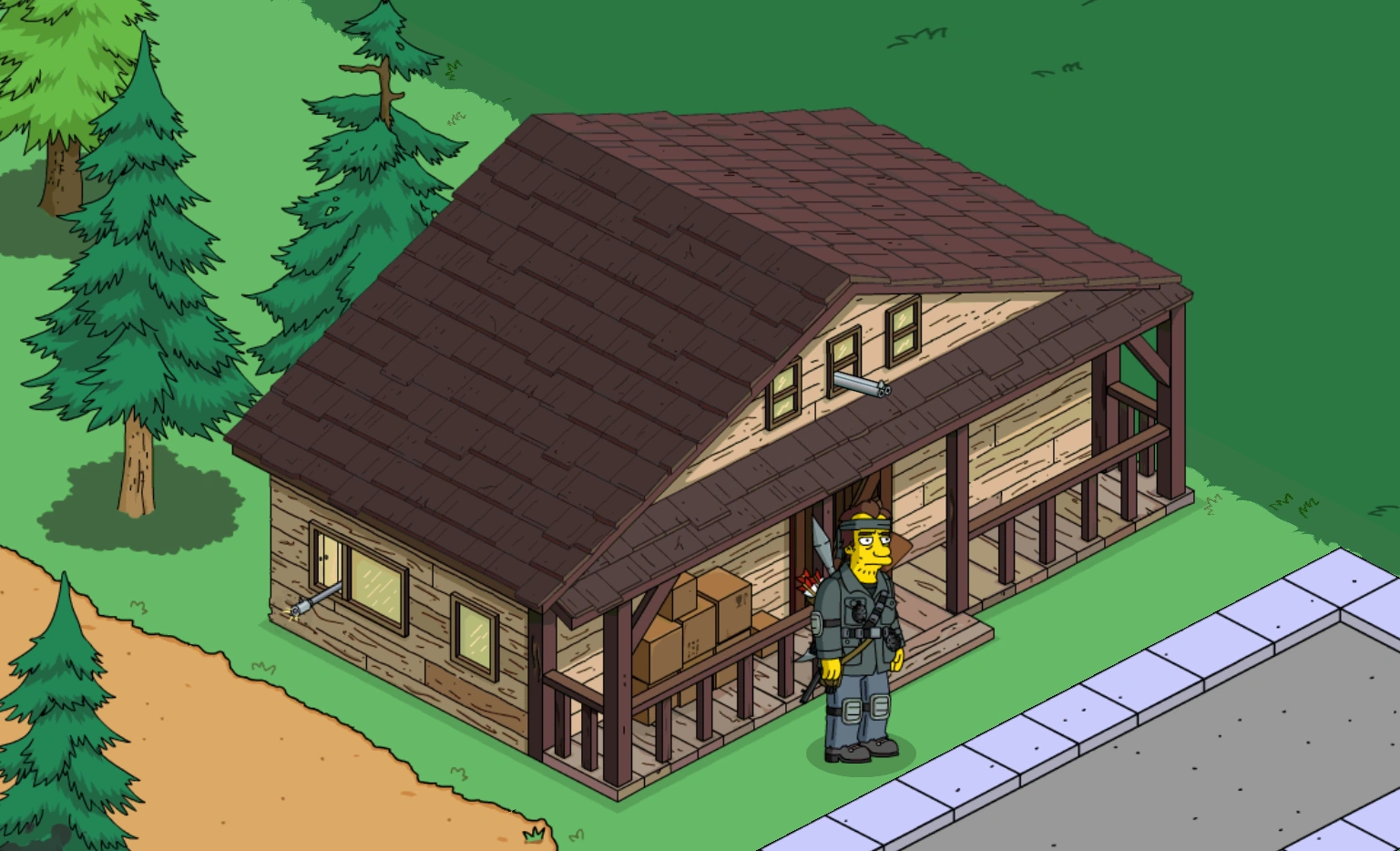 Preppers' Compound | The Simpsons: Tapped Out Wiki | Fandom