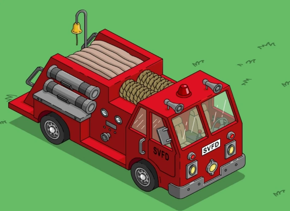 Fire Truck | The Simpsons: Tapped Out Wiki | FANDOM powered by Wikia
