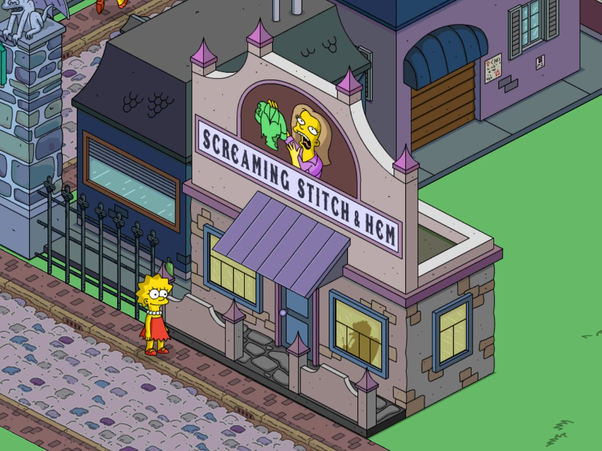 Screaming Stitch & Hem | The Simpsons: Tapped Out Wiki | FANDOM powered ...