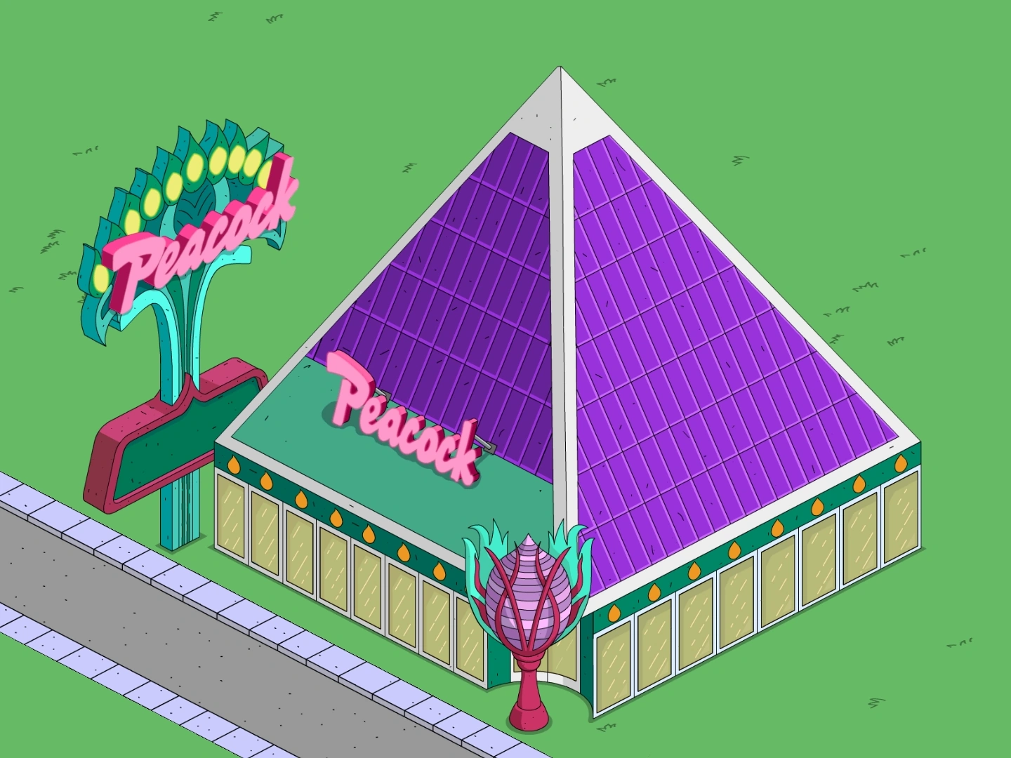 Peacock Lounge | The Simpsons: Tapped Out Wiki | Fandom
