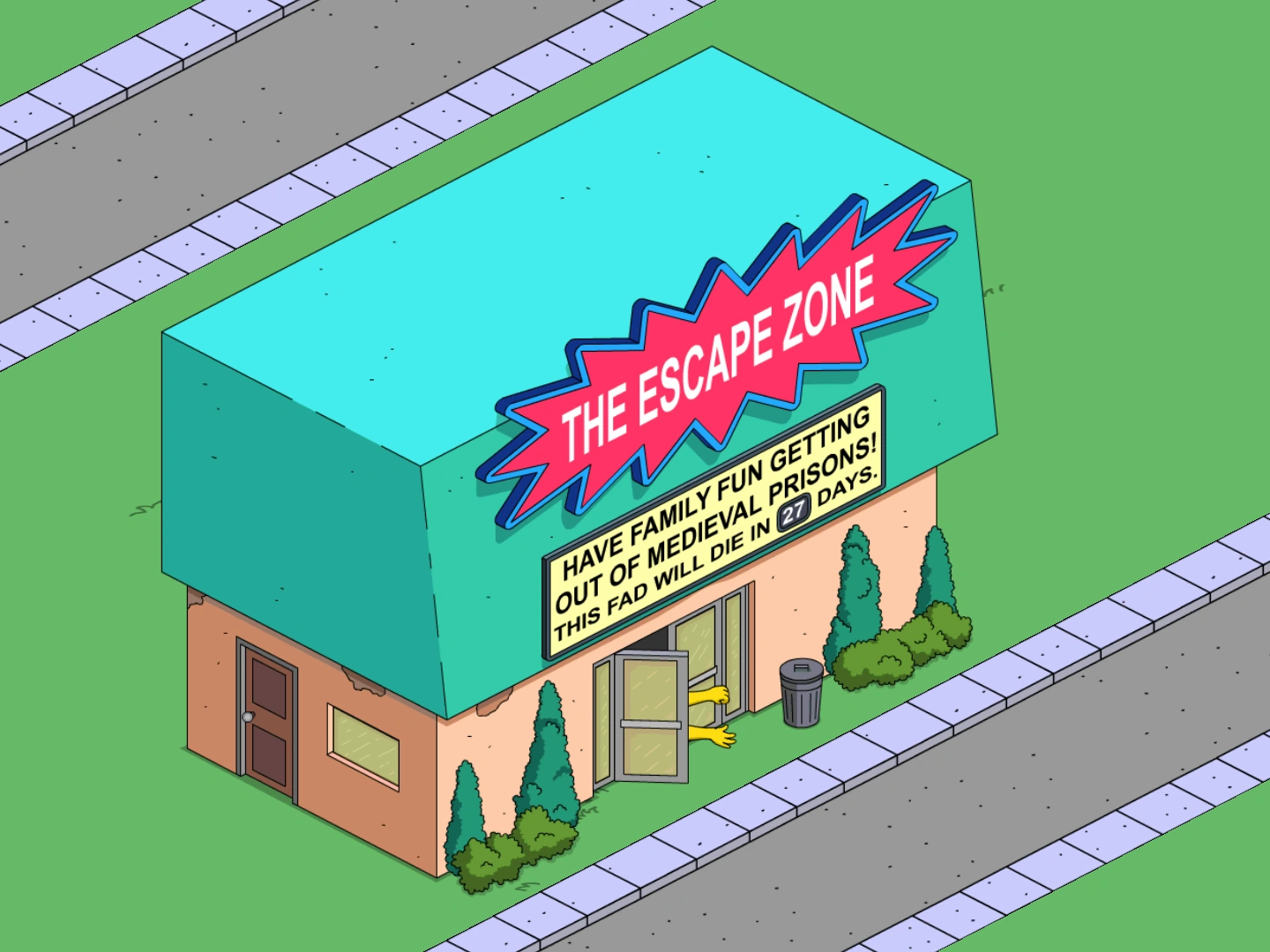 The Escape Zone | The Simpsons: Tapped Out Wiki | FANDOM powered by Wikia