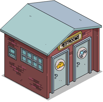 Public Restroom with Confusing Signage | The Simpsons: Tapped Out Wiki ...