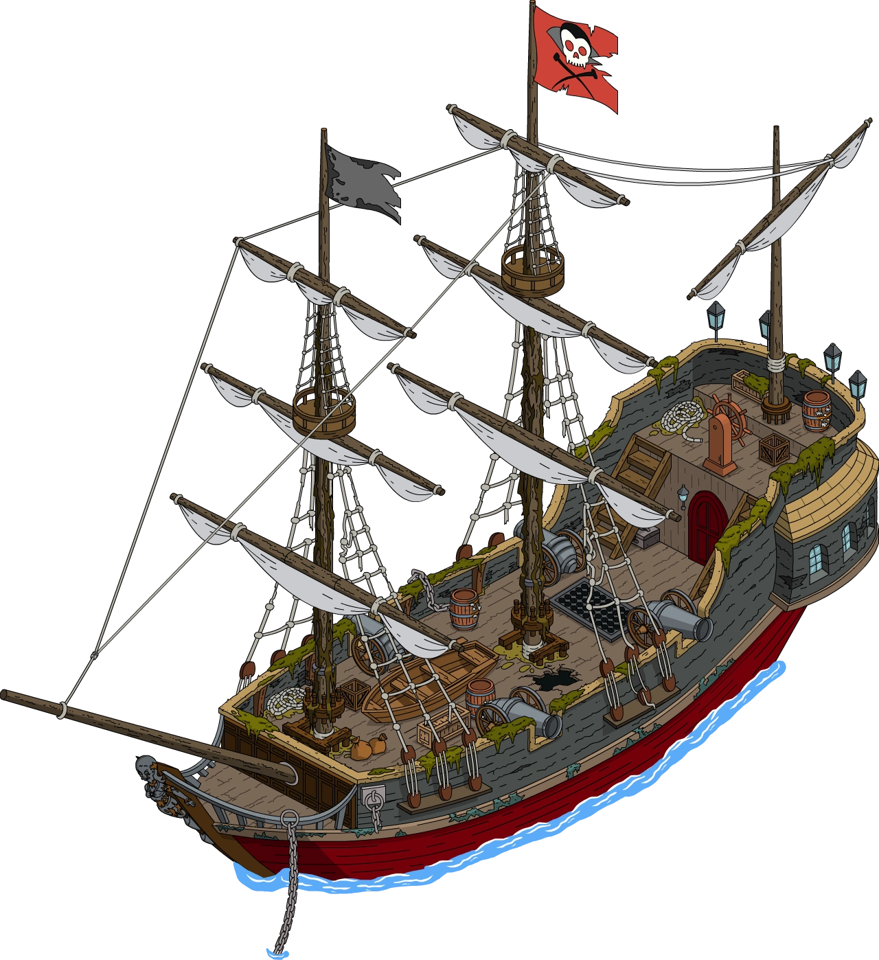 Cursed Ship | The Simpsons: Tapped Out Wiki | Fandom
