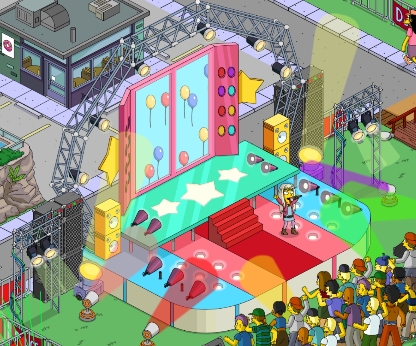 Pop Stage The Simpsons Tapped Out Wiki Fandom