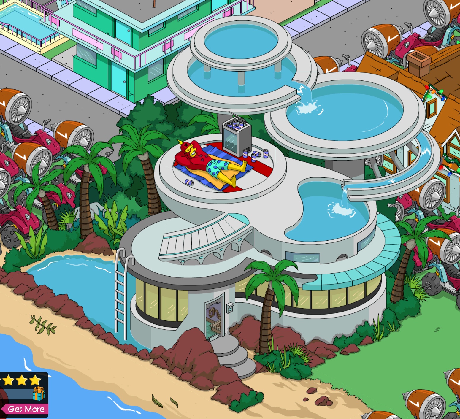 Beach House The Simpsons Tapped Out Wiki Fandom