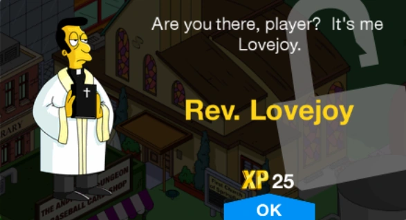 Rev. Lovejoy | The Simpsons: Tapped Out Wiki | FANDOM powered by Wikia