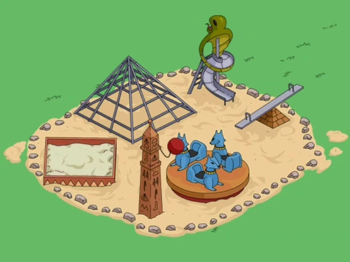 Egyptian Playground | The Simpsons: Tapped Out Wiki | Fandom