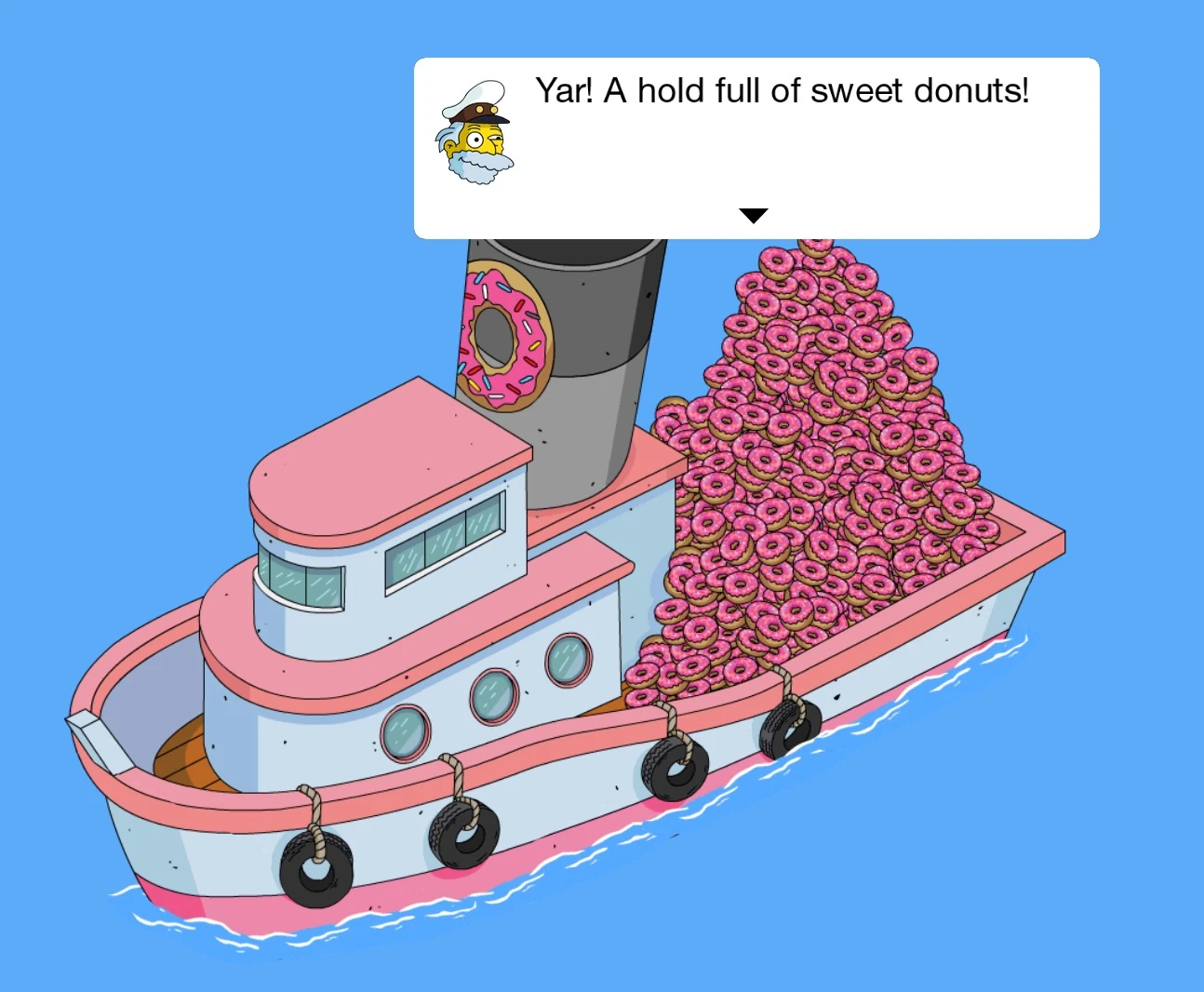 Donut Boat | The Simpsons: Tapped Out Wiki | Fandom