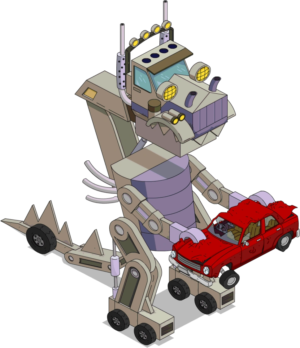Truckasaurus | The Simpsons: Tapped Out Wiki | FANDOM powered by Wikia