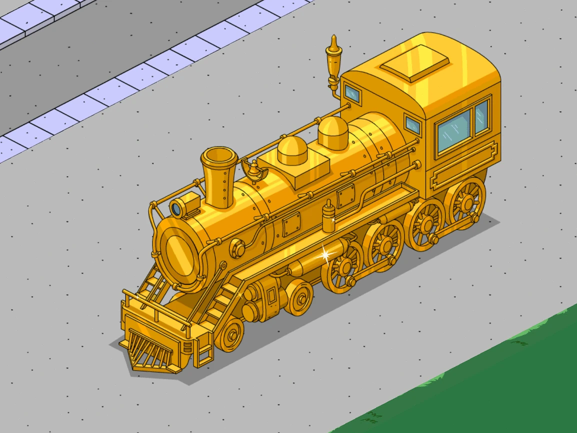 Golden Train | The Simpsons: Tapped Out Wiki | Fandom
