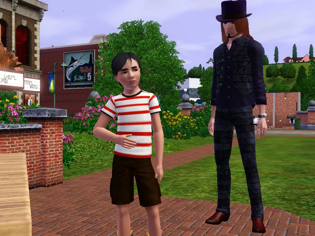 Image - Mortimer and Gunther Goth TS3.jpg | The Sims Wiki | FANDOM ...