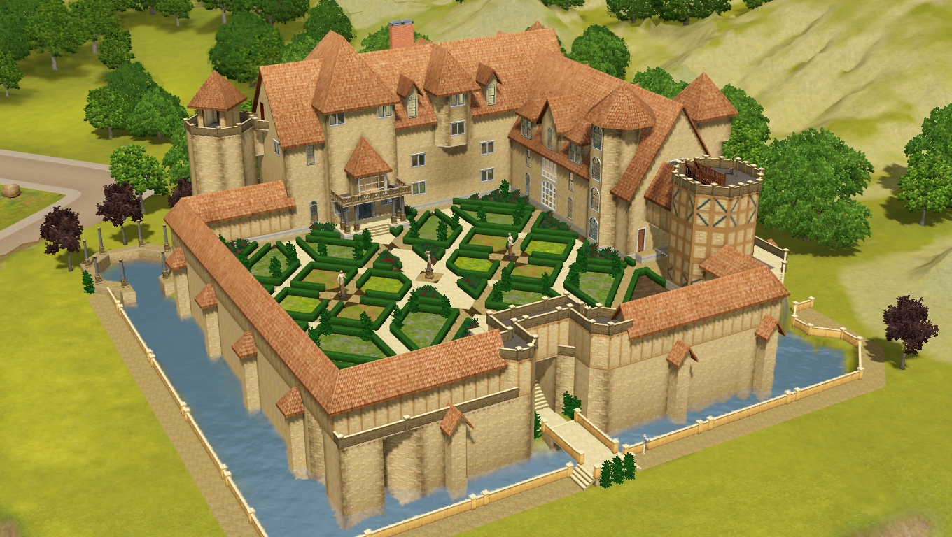 Imagem - Castelo de Champs Les Sims, fachada.jpg | The Sims Wiki ... Imagem - Castelo de Champs Les Sims, fachada.jpg | The Sims Wiki ...