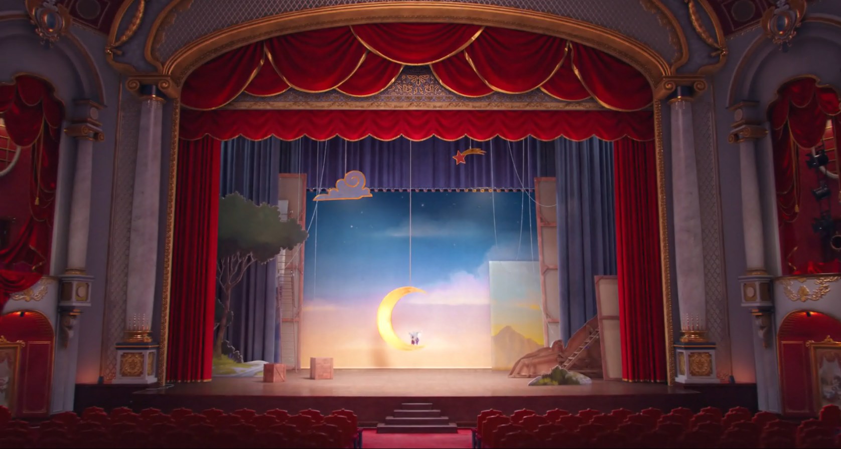 Image - Buster And Moon Theater.jpg | Sing Wiki | FANDOM powered by Wikia