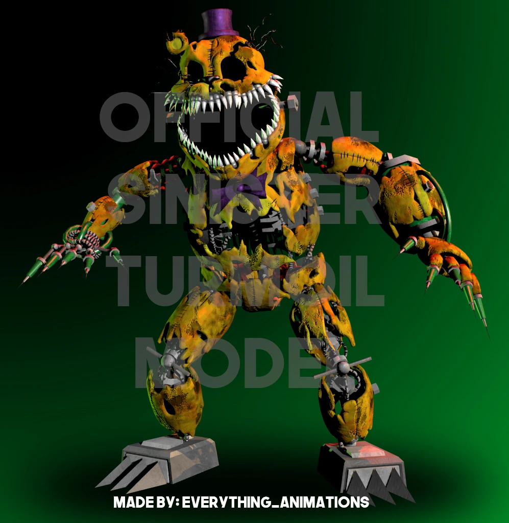 Sinister Fredbear | Sinister Turmoil Wiki | Fandom