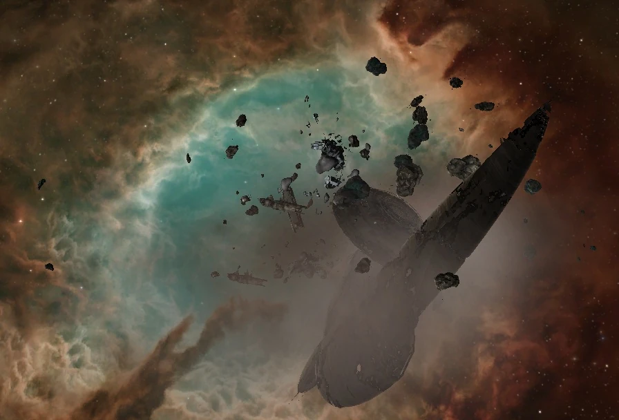 Crumbling Blood Raider Mining Installation | EVE Sister Core Scanner ...